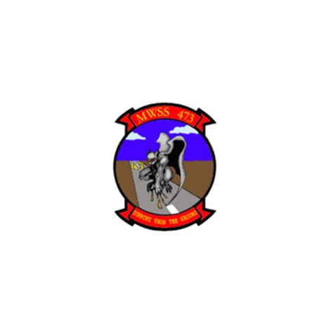 Mwss 473 Usmc Gargoyle Patch