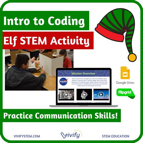 Elf Coding Stem Christmas Activity — Vivify Stem