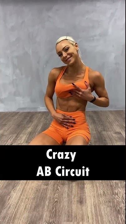 🔥 Crazy Ab Circuit Shorts ⚡ Lauren Simpson Abs Workout Youtube