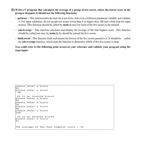 Solved Hello Can You Write A C Program For Each Question
