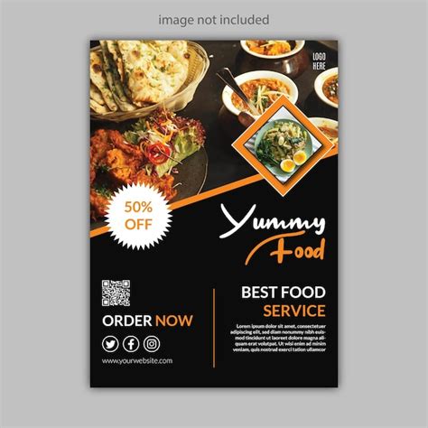 premium vector flyer design templete