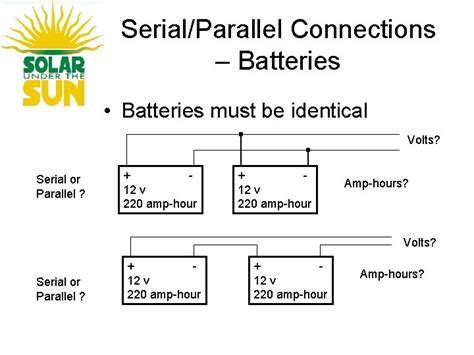 Serial Vs Parallel Connections Serial Connections Serial Connections