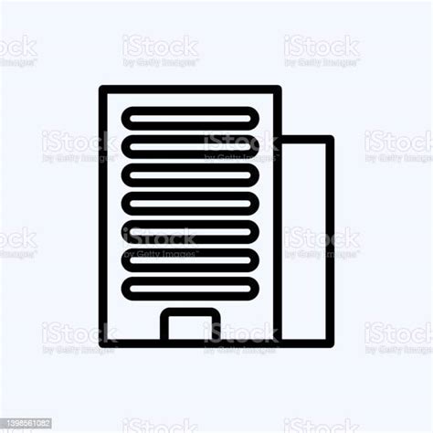 아이콘 스카이 스크래퍼 교육 기호에 적합합니다 선 스타일 편집 가능한 간단한 디자인 디자인 템플릿 벡터 간단한 그림 0명에 대한 스톡 벡터 아트 및 기타 이미지 Istock