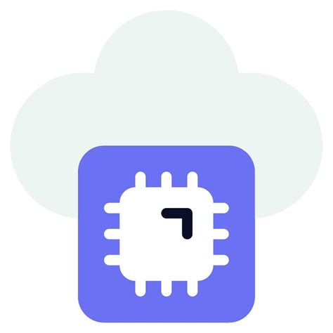 Cloud Automation Icon Vector Art At Vecteezy