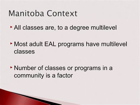 Teaching Multilevel Classes In Adult Esl Ppt Adult Education Education