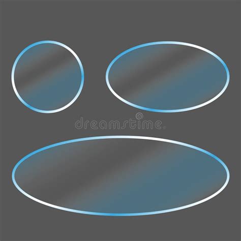 Glass Frames In Modern Style Square Area Icon Vector Illustration