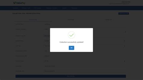 How To Create Collection Id Valuepay