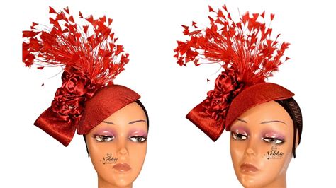 Diy Lovely Fascinator Headpiece Youtube
