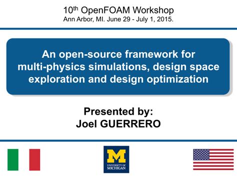 Pdf An Open Source Framework For Multi Physics Simulations Design Space Exploration And