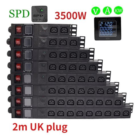 Cabinet Type 2 13 Circuit Iec 13 Socket Power Distribution Unit With