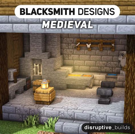 Medieval Blacksmith Designs In Minecraft