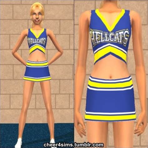 Hellcats Cheer Skirts Hellcat Sims 2