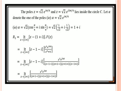 Complex Analysis Ppt