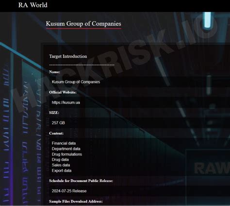 Cyberattack Ransomware Hackmanac