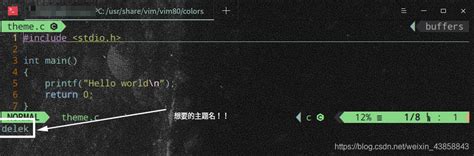 设置vim编译器 默认主题vim 默认主题 Csdn博客 设置vim编译器 默认主题vim 默认主题 Csdn博客