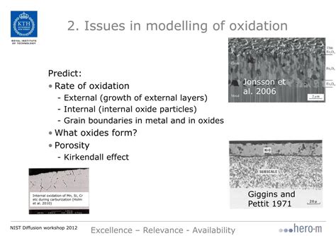 PPT Oxidation And Diffusion In Oxides A Progress Report PowerPoint Presentation ID 2420896