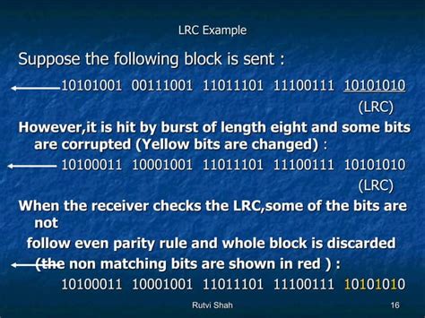error detection and correction ppt