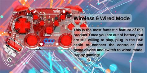 Wireless Wired Game Controller Gamepad Joystick Compatible With Switch