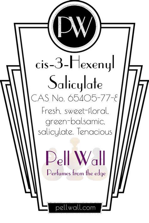 Cis 3 Hexenyl Salicylate Pell Wall