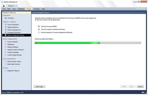 Mysql Mysql Workbench Manual 104 Microsoft Access Migration