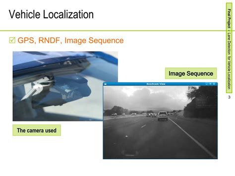 Ppt Using Lane Detection For Vehicle Localization Powerpoint