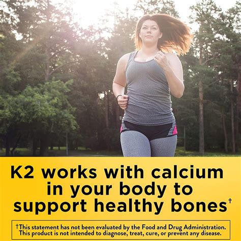 Nature Made Vitamin D3 K2 5000 Iu 125 Mcg Softgels Bone Teeth