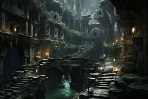 Dnd Underground City By Bergionstyle On Deviantart