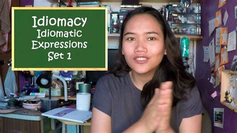 Idiomacy Idiomatic Expressions Set 1 Civil Service Review YouTube