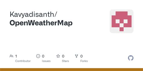 Github Kavyadisanthopenweathermap