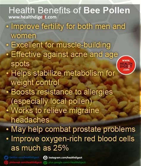 Benefits Of Bee Pollen Pregnancy Smoothies Health Bee Pollen