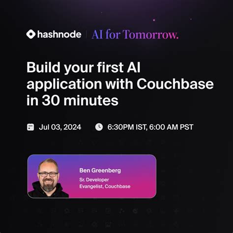 hashnode on linkedin the ai for tomorrow hackathon is running in full