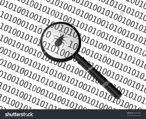 Code Bug Software Bug Hidden Inside A Binary Code Stock Photo Shutterstock