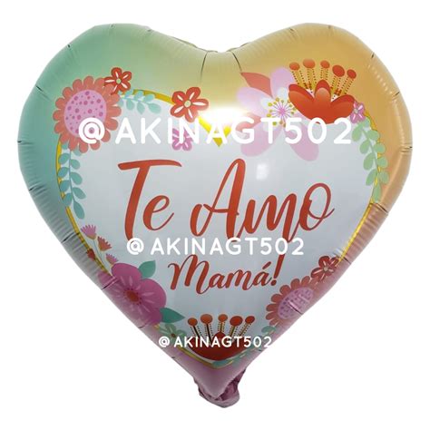 Te Amo Mamá 18″ Akina