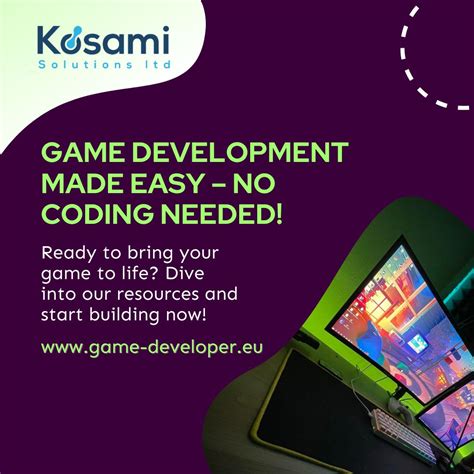kosami solutions ltd on linkedin want to develop a game but dread the coding part we ve got