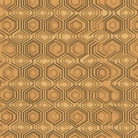 Premium Ai Image Geometric Pattern With Repeating Hexagon Shape In