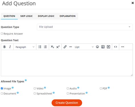 File Upload Question Helpdesk