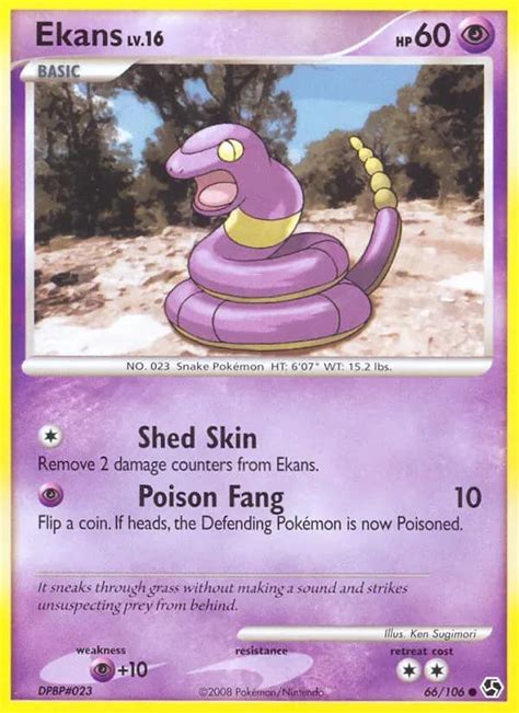 Ekans Pokédex Entry — Biology Battle Guide And Locations Pokemondex