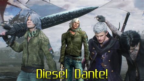 Devil May Cry 5 Mods Dmc2 Diesel Dante Youtube
