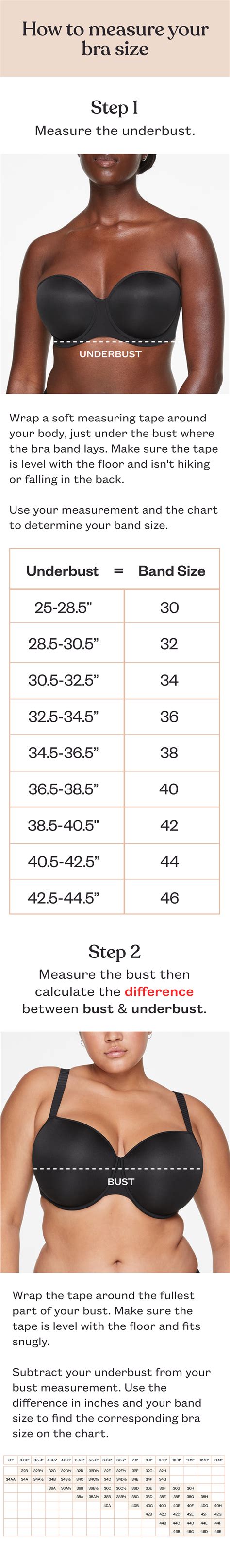 Bra Cup Sizes Examples