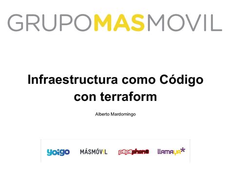 infrastructure as code with terraform speaker deck