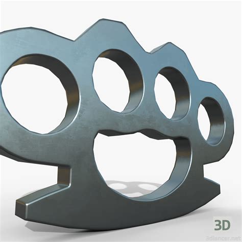 3d Model Brass Knuckles 88137 3d Model Brass Knuckles 88137