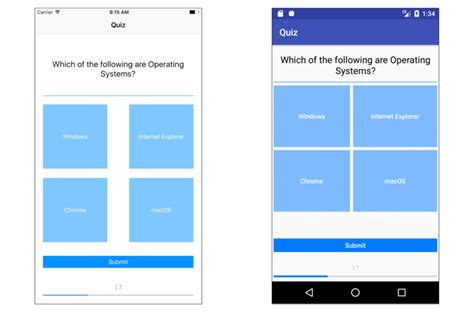 Consistent Design On Ios And Android To Ensure A Seamless User