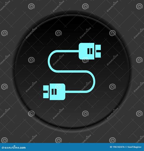 Round Button Icon Database Server Plug In Button Banner Round Badge Interface For