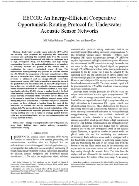 Rahman 2017 Pdf Routing Wireless Sensor Network