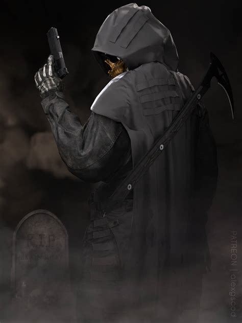 Gilded Reaper Ghost By Alexgscod On Deviantart
