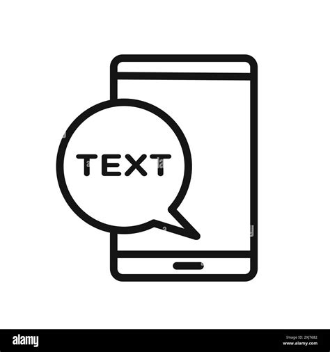 Text Icon Vector Line Logo Mark Or Symbol Set Collection Outline Style Stock Vector Image And Art