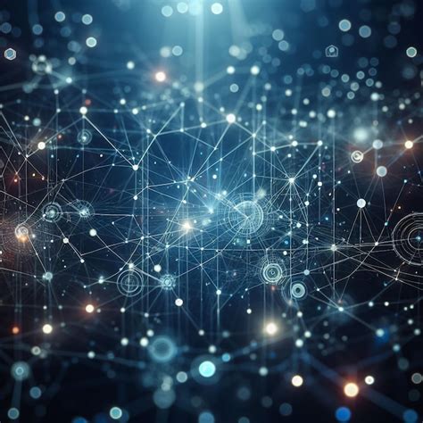 Premium Photo Computing Connection Structure 3d Rendering