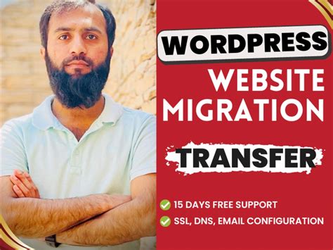 perfect wordpress website migration domain and hosting transfer backup