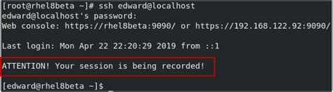 Troubleshooting With Session Recording In Red Hat Enterprise Linux
