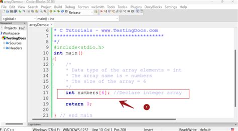 C Arrays TestingDocs Com
